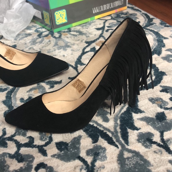 Colors of California | Shoes | Nwt Suede Leather Heels | Poshmark